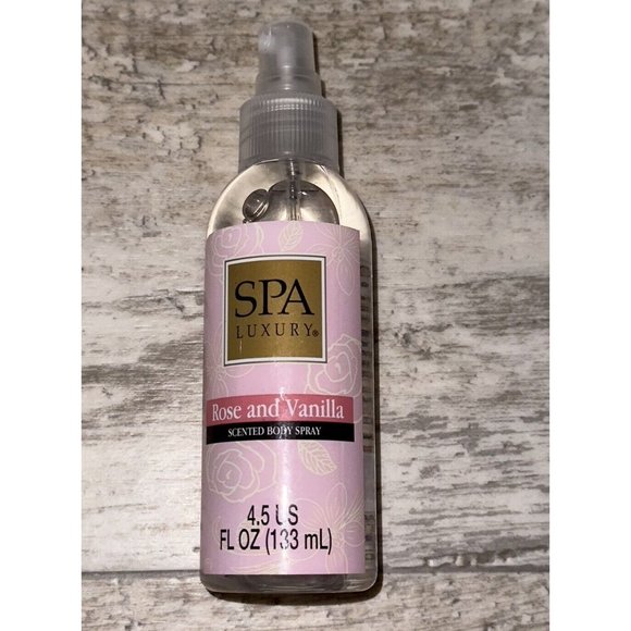 Spa Luxury | Bath & Body | Spa Luxury Rose Vanilla Scented Body Spray ...